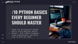 10 Python Basics Every Beginner Should Master - OpenPython
